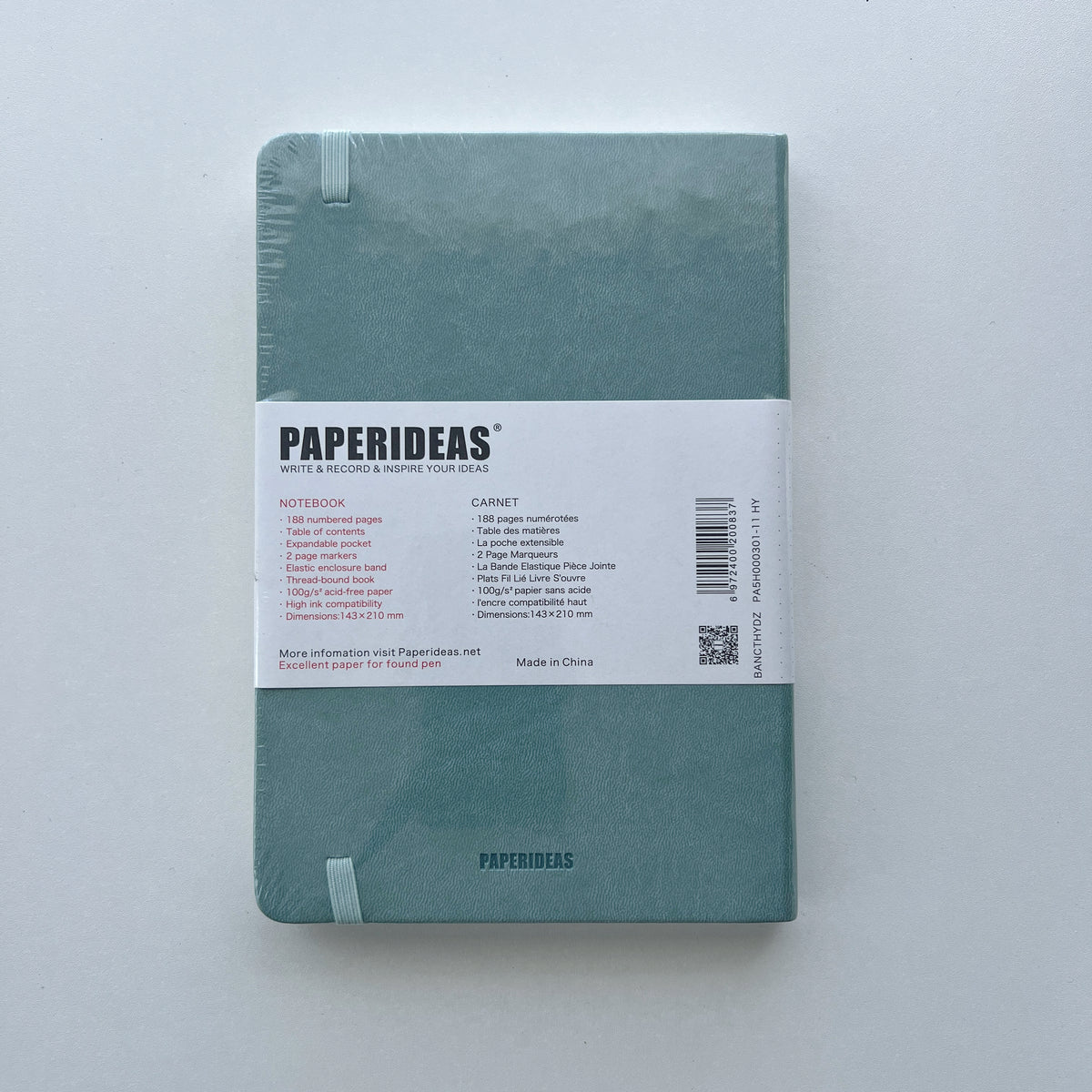 Paperideas A5 Dotted Notebook Bullet Journal SECONDS- Hedgehog Journals