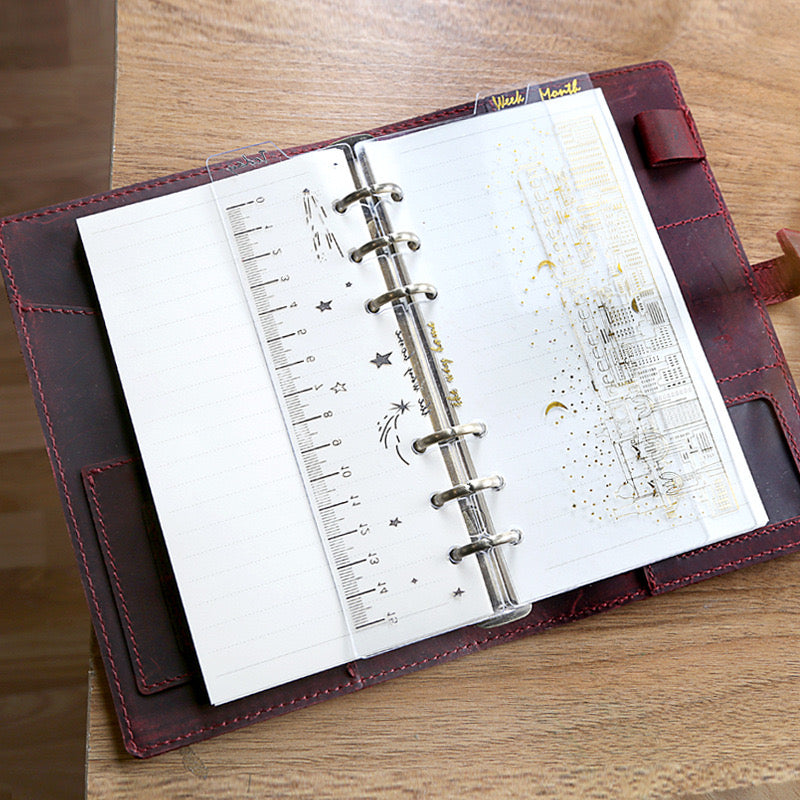B6 Loose Leaf Ruler Divider | Set of 3 - Hedgehog Journals