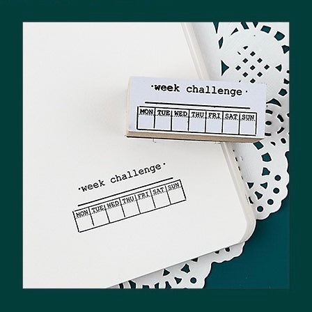 Journaling Stamp Pack 5pcs - Hedgehog Journals - NZ, AU & US Shipping